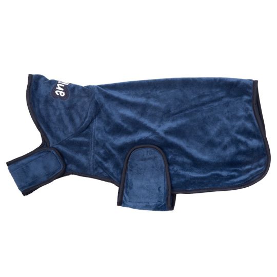 Vet Pharmacy | Animate Navy Blue Towel Dog Coat | Dog Coats & Clothing