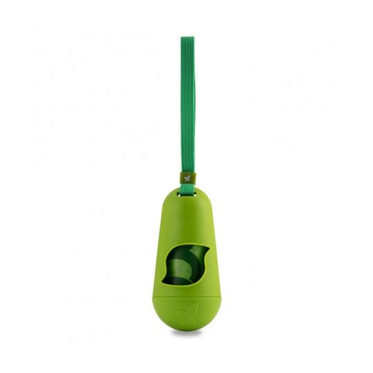 Beco Recycled Plastic Poop Bag Dispenser – Green
