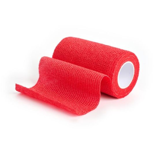 PetFlex Cohesive Bandage - Red (Single)